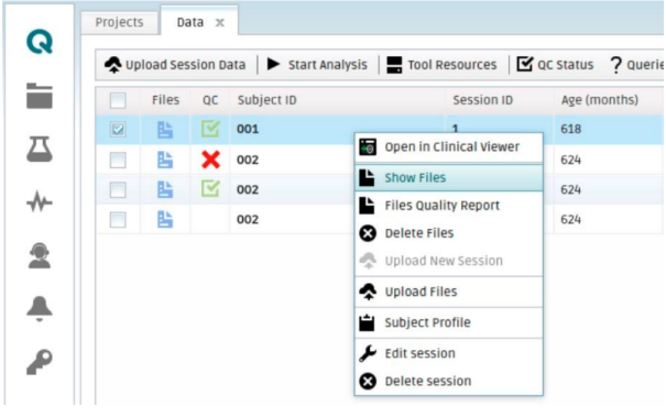 Medical Image Upload Data Tool Results